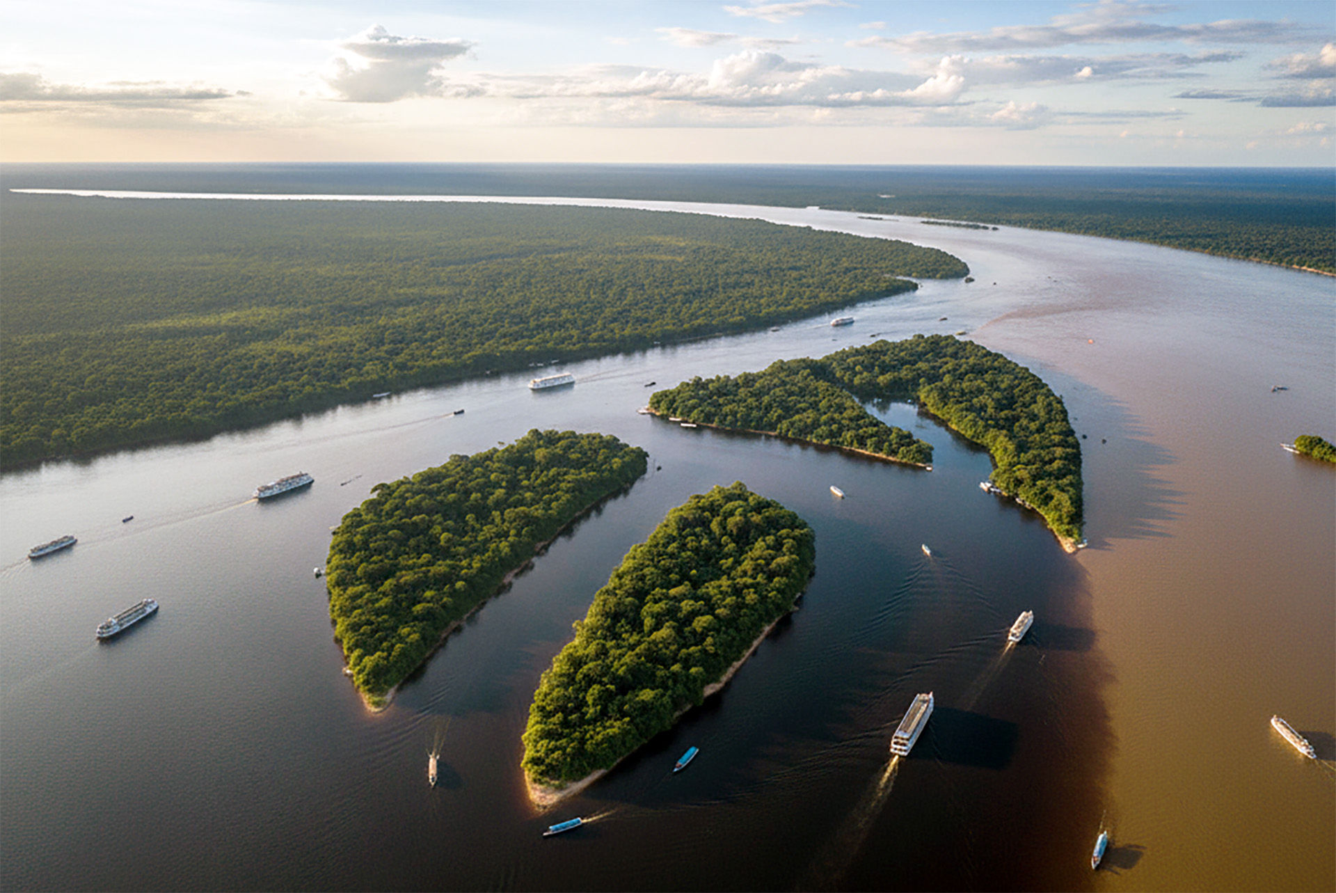 Cruceros por el río Negro