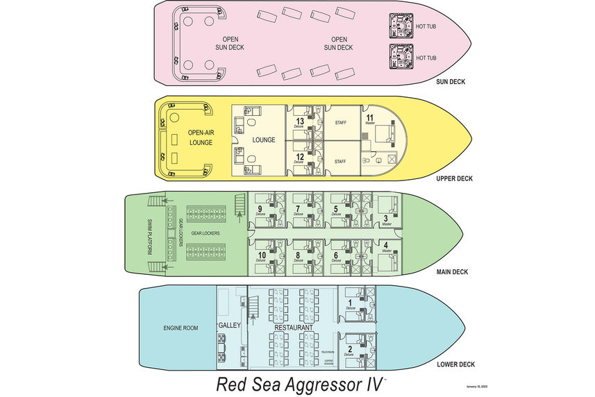 Red Sea Aggressor IV Liveaboard, Egypt - LiveAboard.com